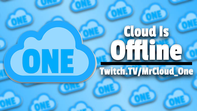Design a custom twitch offline screen by Cloud1185 | Fiverr