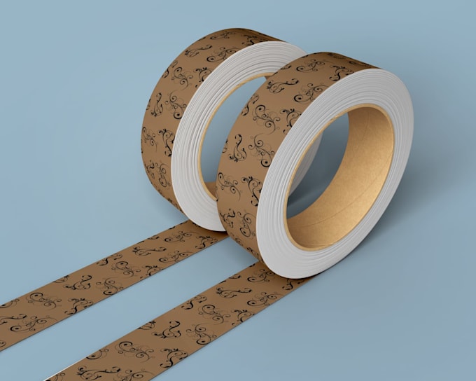 Create custom packaging, tape design by Muhammadkhichi | Fiverr