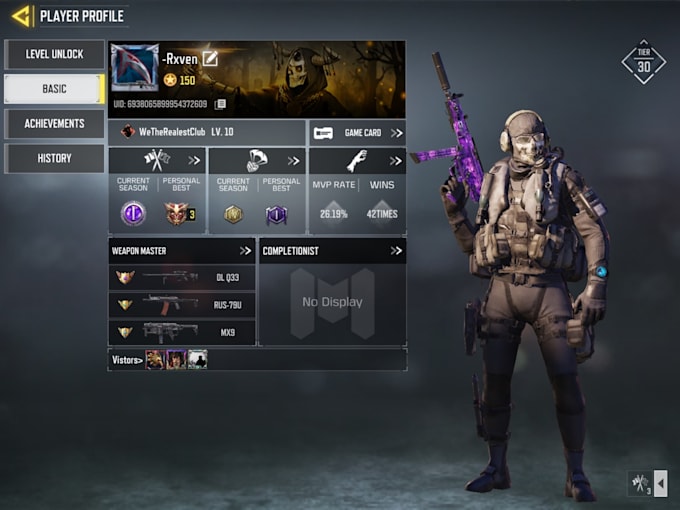 Help you reach legendary rank in codm easily by Ravencodm | Fiverr