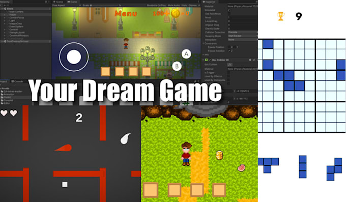 Code your script for unity 2d or 3d by Massimosanna | Fiverr