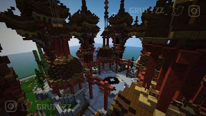 Freebuild freecube spawn minecraft by Grutyzz_ | Fiverr