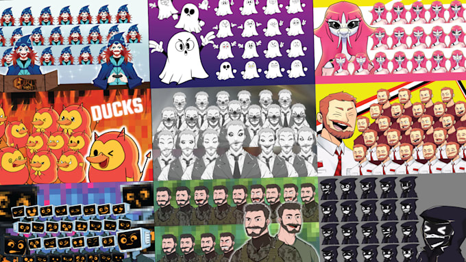 Create stream ready pngtuber toontuber with unique style by Rizzystudio ...