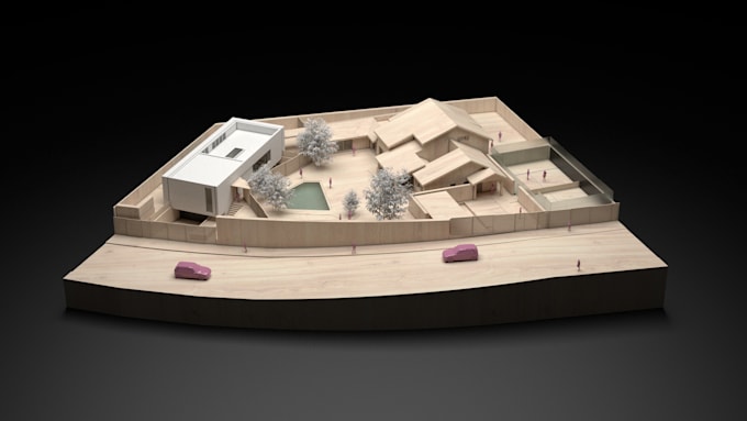 Do physical model renderings by Shanehowardchu | Fiverr
