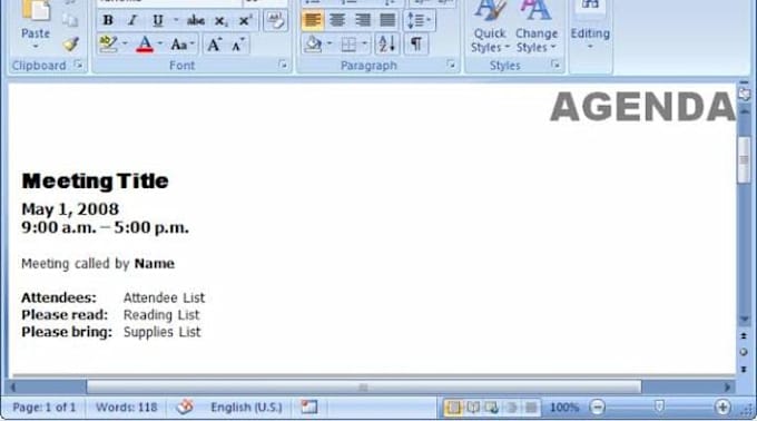 Format,edit, and redesign your ms word letter head,cover by Zaibiw1 ...