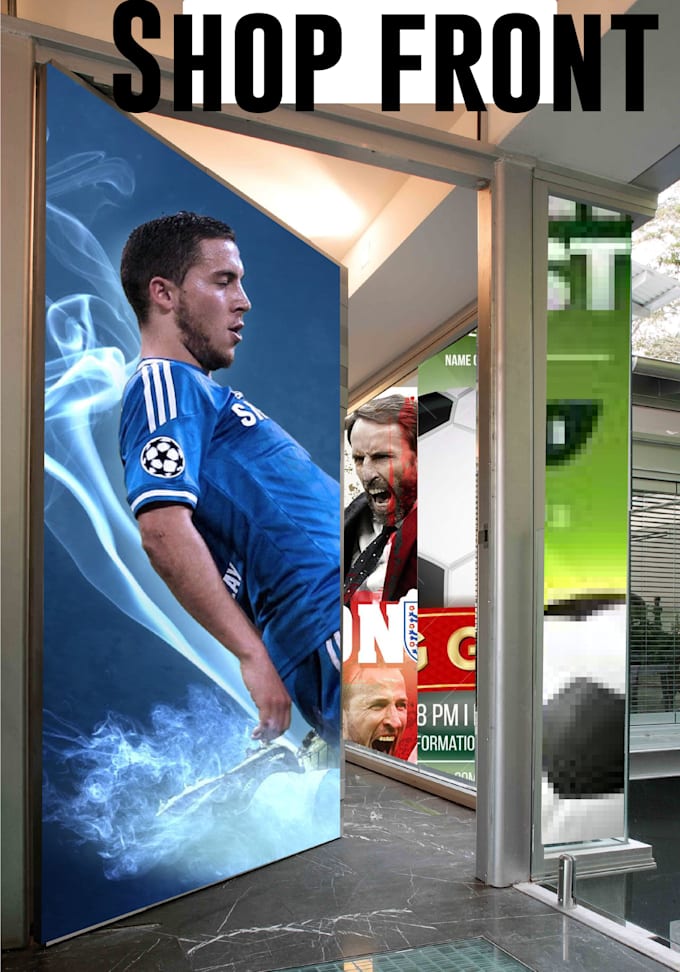 Do amazing shop front, store front window graphics,signage,vinyl ...