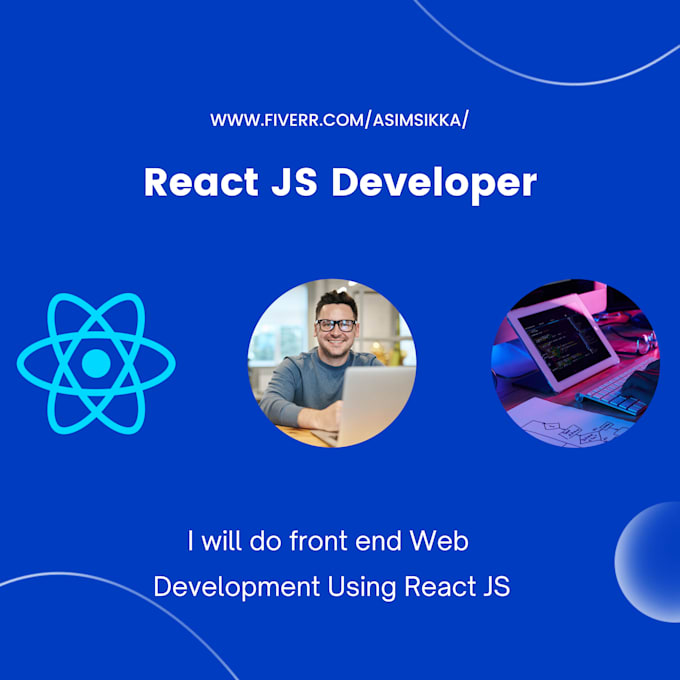 Develop responsive web application in reactjs by Asimsikka | Fiverr