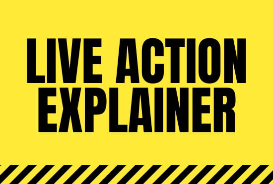 Create live action explainer video by Ibrarbugi | Fiverr