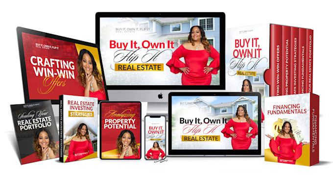 Design a digital product mockup and online course bundle by Abeebzy ...