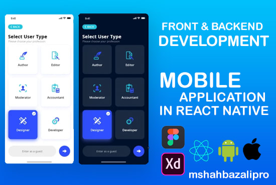 Convert figma, xd, psd design into react native mobile apps by ... Convert figma, xd, psd design into react native mobile apps by ...