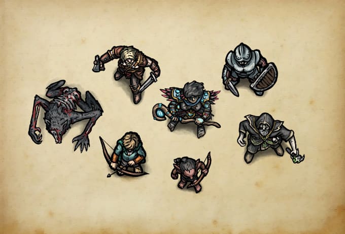 Create a tabletop rpg character or creature token by Onedaygm | Fiverr