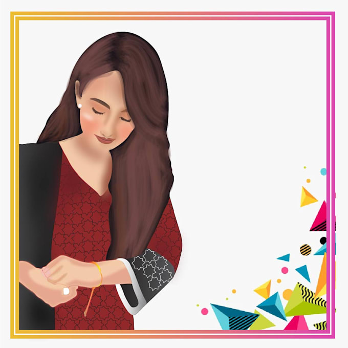 Create modern flat design illustration by Soni_designs24 | Fiverr