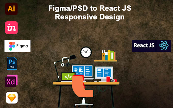 Convert Psd To React Figma To React Xd To React Js By Fahadjavedpro Fiverr