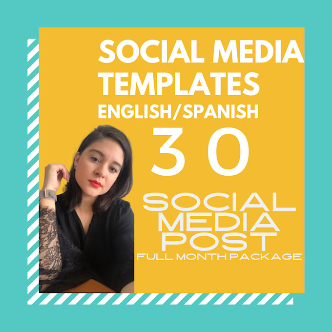 Create 30 social media post full month package by Albarilisb | Fiverr