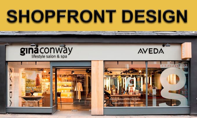 Design unique shopfront or storefront window graphics by Graphic_queen8 ...