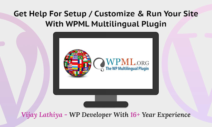 Configure wordpress site multilingual using wpml plugin by Vijaylathiya ...