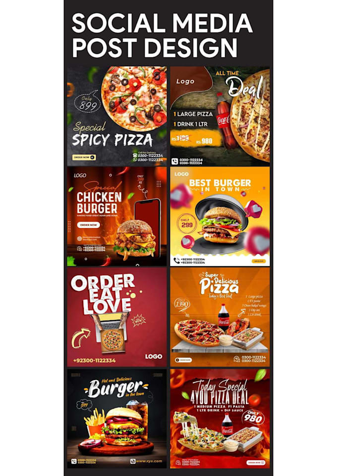 Design flyer , boucher, facebook ad, post social media by ...
