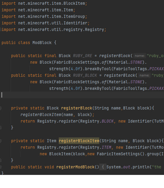 A create minecraft fabric mod for you by Maskedcoder | Fiverr