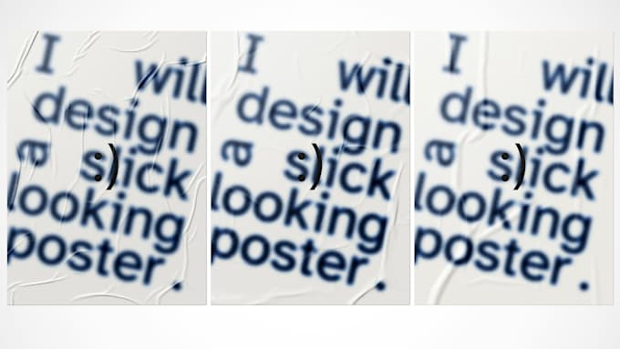 Design a slick looking poster by Dre_samuel | Fiverr