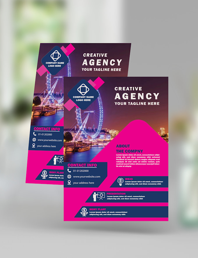 Plan a professional flyer design for you by Iman1994 | Fiverr