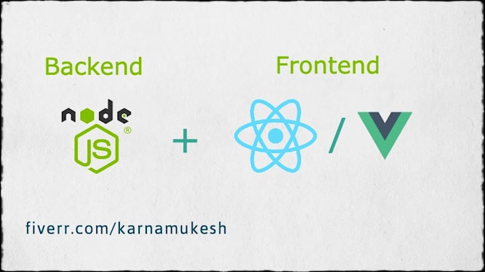 Build a custom web app using node and react, vue by Karnamukesh | Fiverr