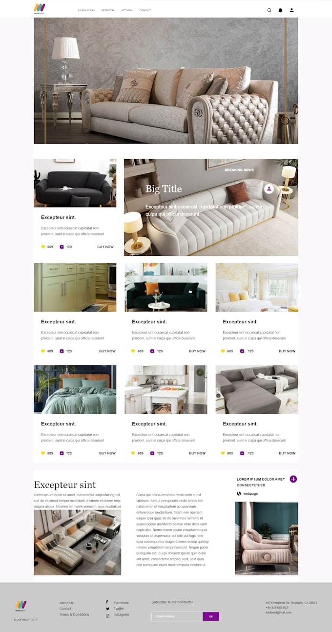 Do ui ux design for mobile app and website by Tummzy1 | Fiverr