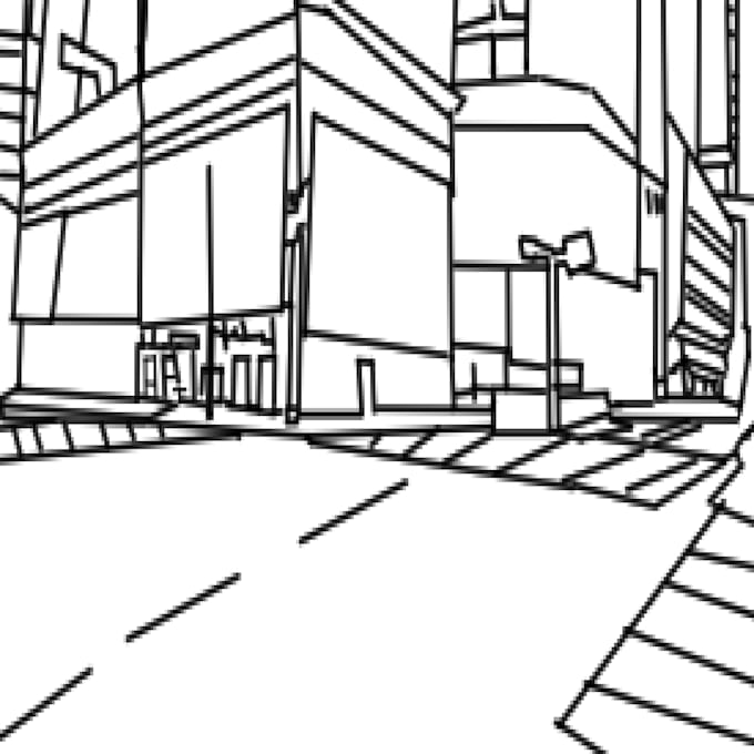 Draw cities, houses, edifice by Juan_butler24 | Fiverr