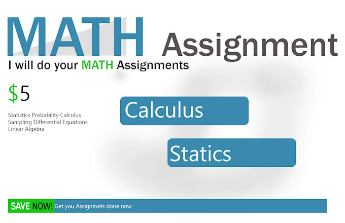 Assist you in math by Ashan447 | Fiverr