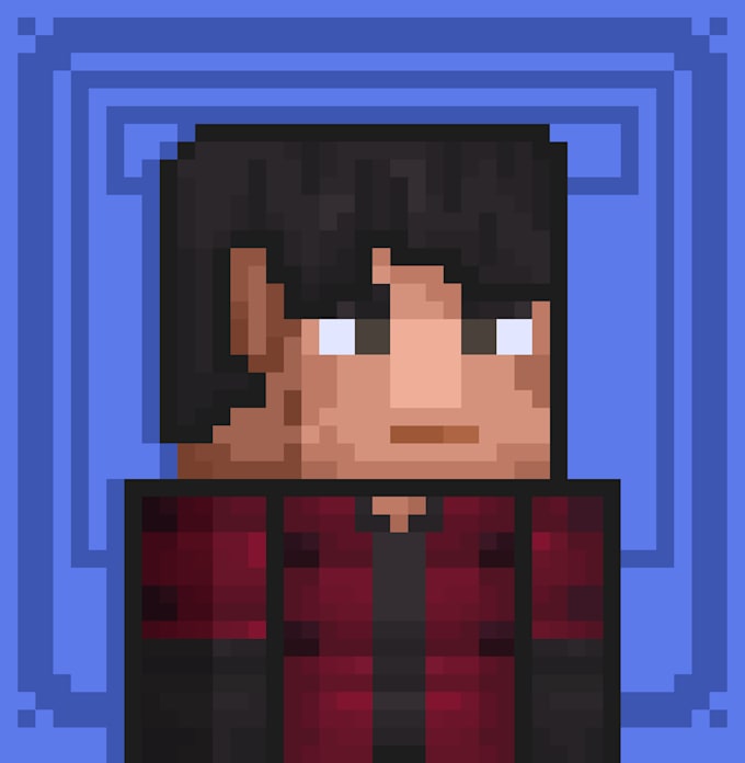 Turn your minecraft skin into pixel art by Albahes | Fiverr
