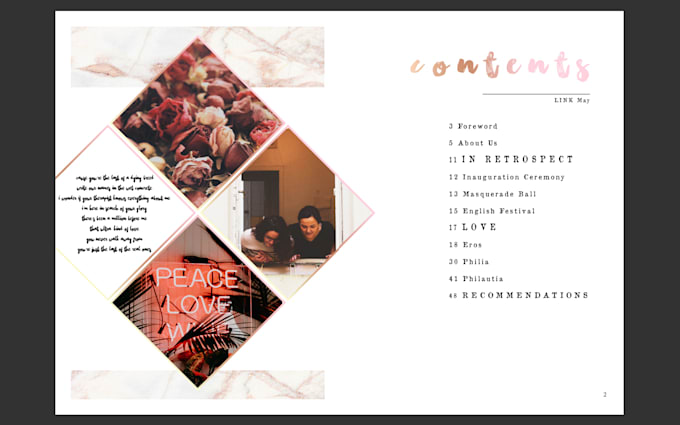 Design aesthetic editorial layouts for your publications by Loon19 | Fiverr