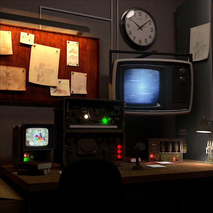 Design 3d model ,bg ,storyboard , interior design, texture, game art ...