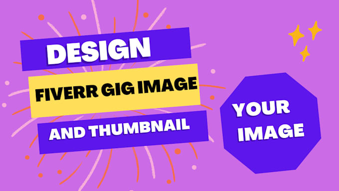 Design your fiverr gig image and youtube thumbnail by Arsalan0355 | Fiverr