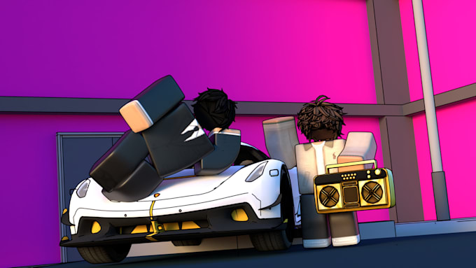 Make you a custom roblox gfx by Its_zerk | Fiverr