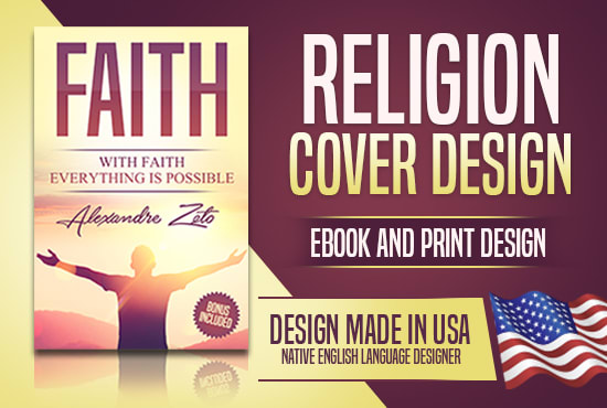Design a professional religious book cover design, kindle ebook cover ...