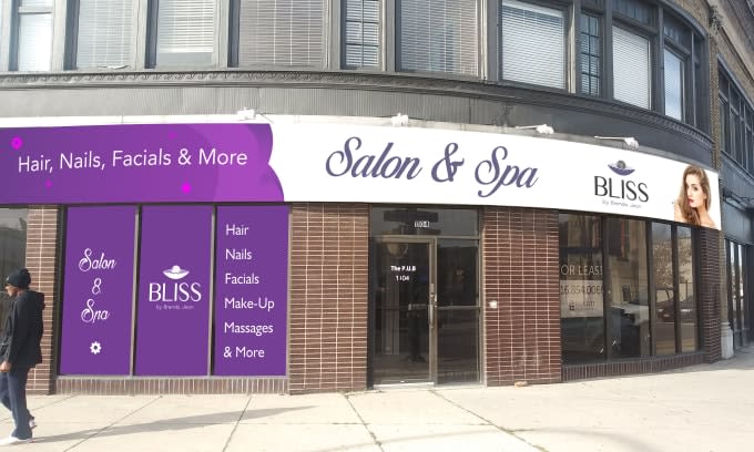 Amazing shop front sign, store front, window graphics, signage, vinyl ...