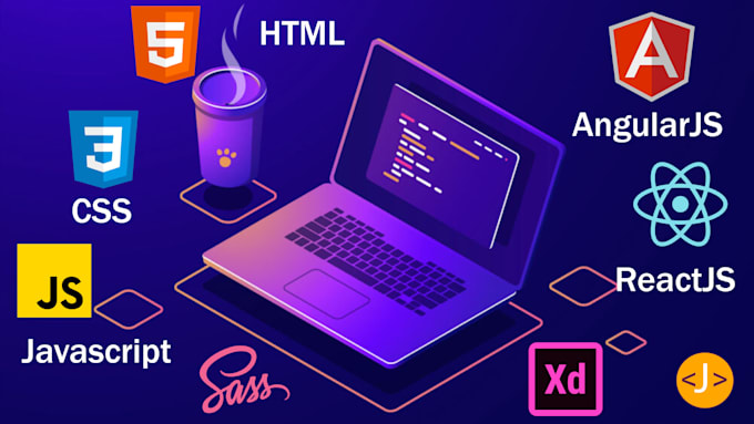 Be your front end web developer, html css, javascript by Andrewjumper ...