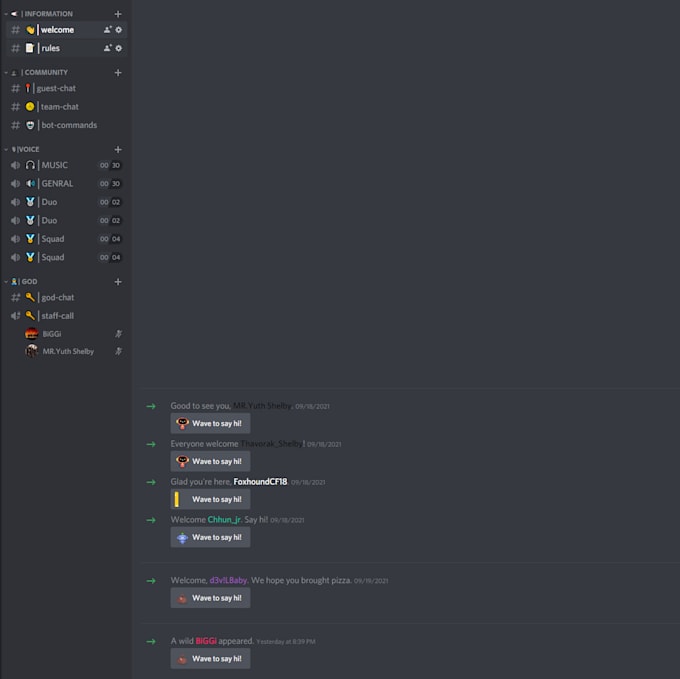 Built you a professional discord server by Panhavoith123 | Fiverr