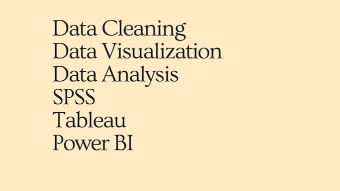 Do tableau, spss, and microsoft power bi data visualizations by ...