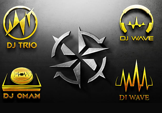 Attractive clean dj rap artist epk ,store and text logo by ...