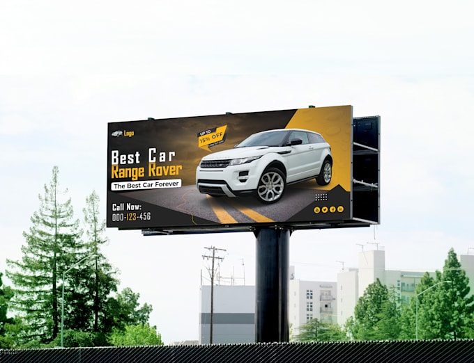 Design billboard, signage, sign board, yard sign or banner by ...