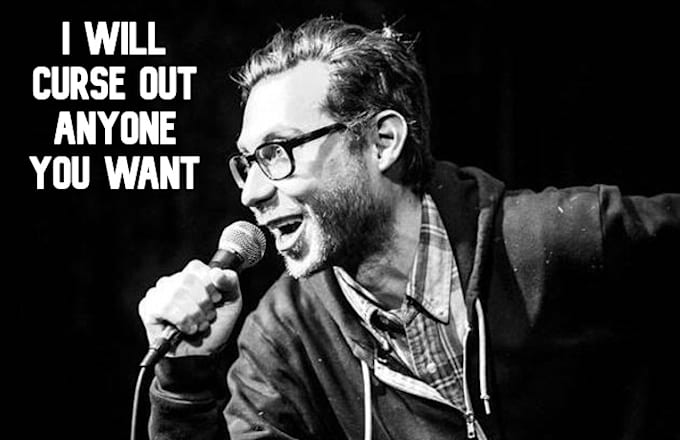 Curse out anyone you want in front of a green screen by Jranranran | Fiverr