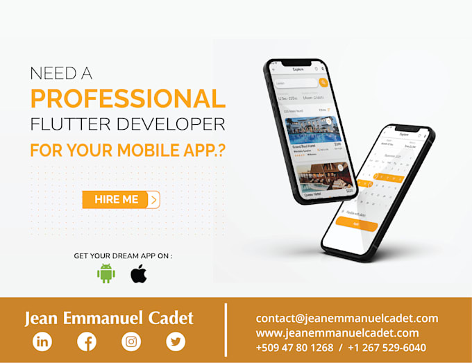 Create a professional flutter mobile app for your business by Jec_ode93 ...