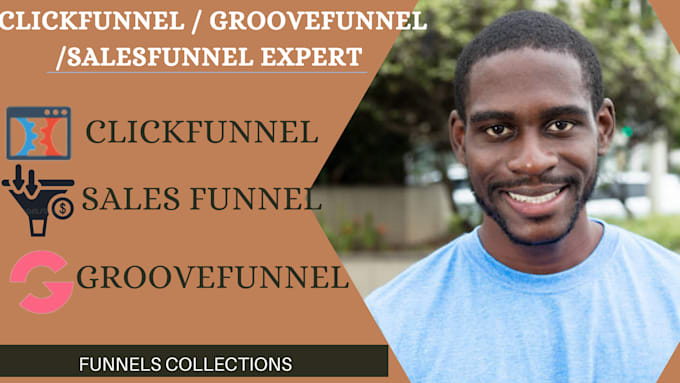 Do clickfunnel design, redesign groove funnel, and full sales funnel ...
