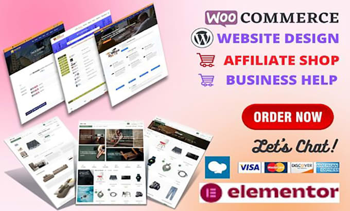 Build an ecommerce website and online store with woocommerce for you by Fs_noman | Fiverr