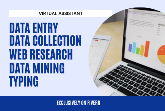 Be your virtual assistant for data entry, web research and other admin ...