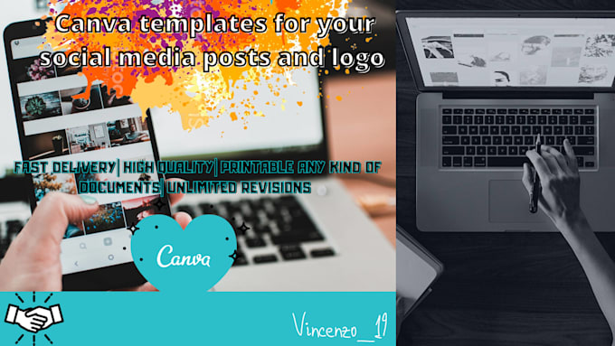 Canva templates for your social media posts and logo by Vincenzo_19 ...