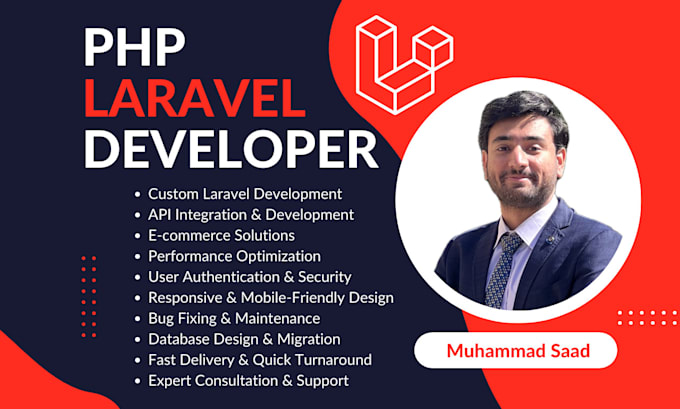 Develop your full stack website using laravel by Saadjavaid21 | Fiverr