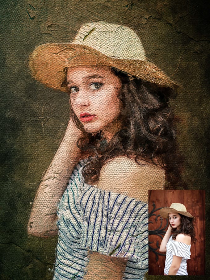 Make An Oil Painting Portrait Illustration From Your Photo In 72 Hours make-an-oil-painting-portrait-illustration-from-your-photo-in-72-hours
