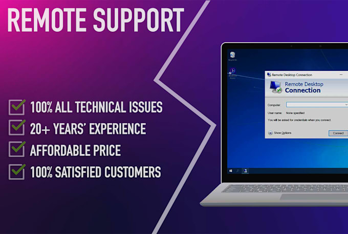 Provide remote it support for windows and mac computers by Pulvirenti ...