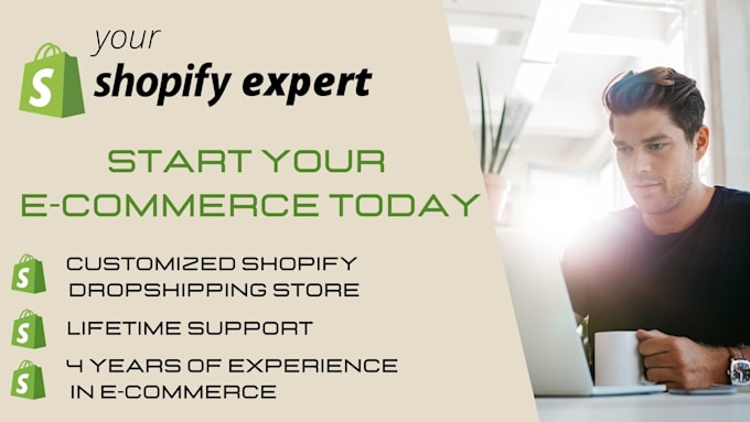 Build a 30k per month shopify dropshipping store website