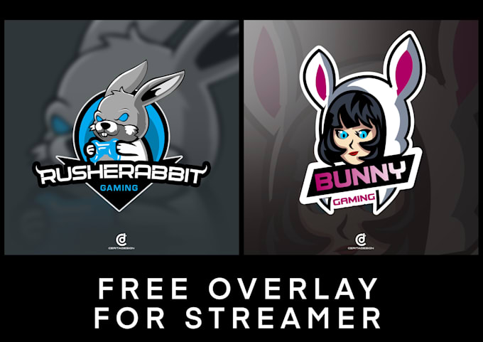 Design a logo for streamer and twitch by Ceritadesign | Fiverr